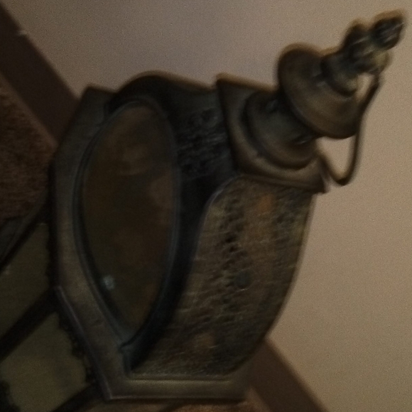 Rustic | Accents | Georgous Rustic Metal Candle Lamp | Poshmark